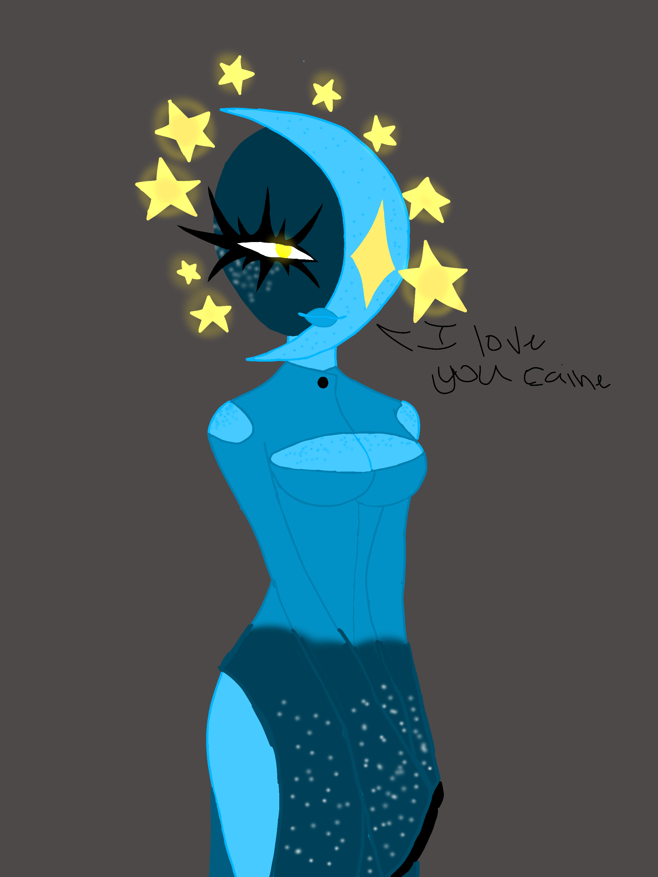 “I love you Cain” - ibisPaint