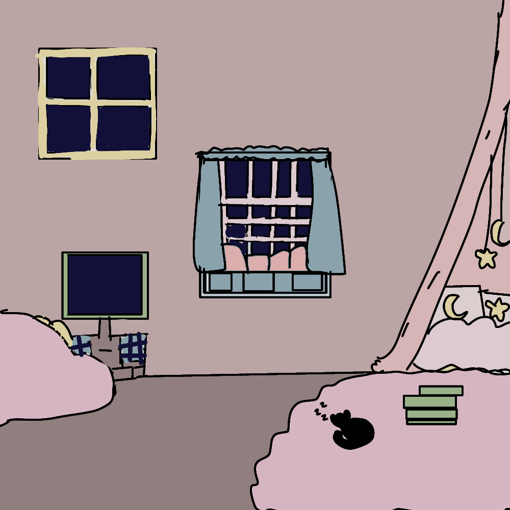 bedroom - ibisPaint