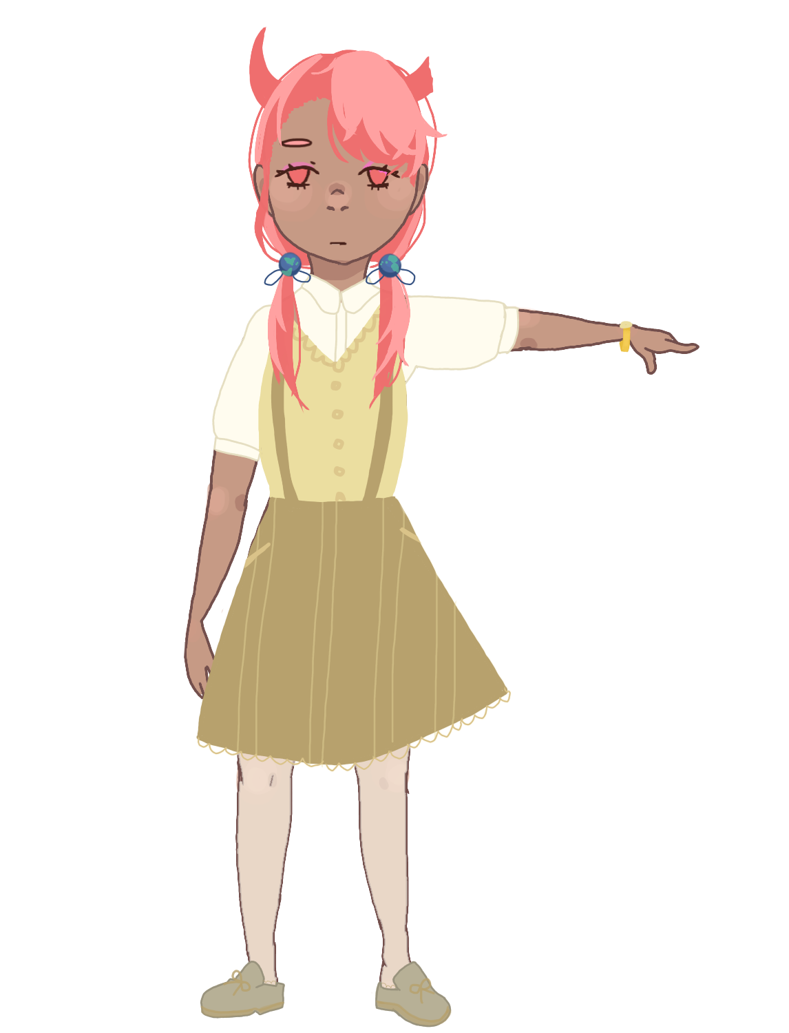 Creating Another Teacher OC - ibisPaint