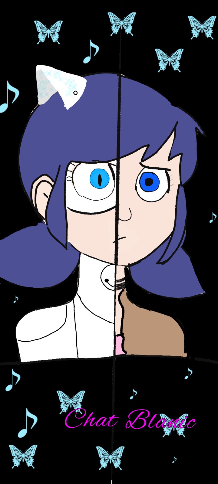 chat blanic6 - ibisPaint