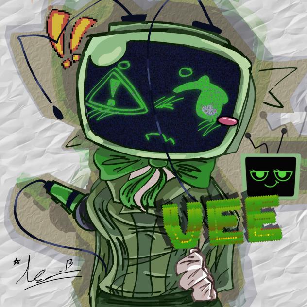 Vee ((-🎤📺-)) - ibisPaint