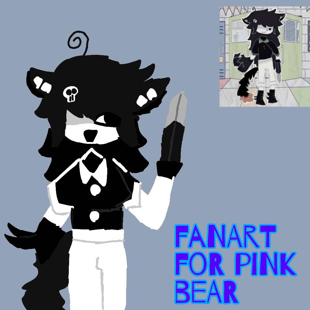 Fanart for PINK BEAR ;3 - ibisPaint