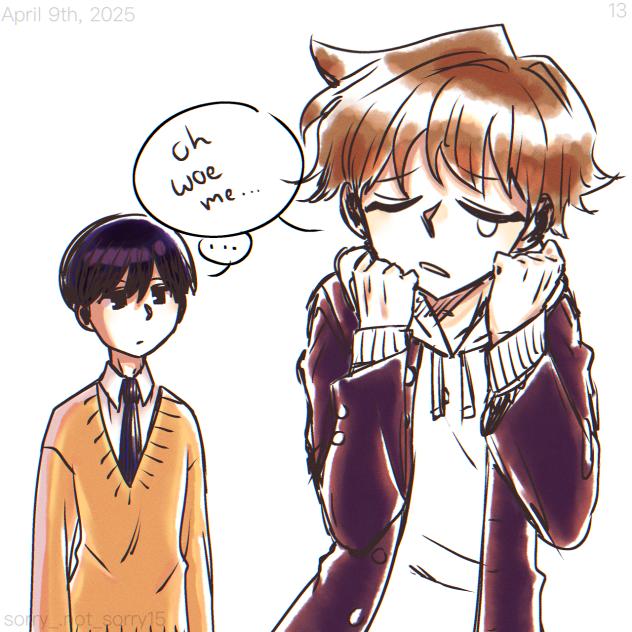 Dramatic ahh be like 💀 - ibisPaint