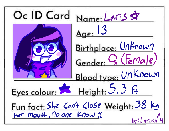 oc ID card challenge - ibisPaint