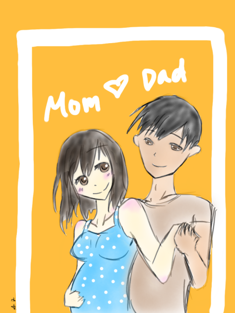 mom+dad - ibisPaint