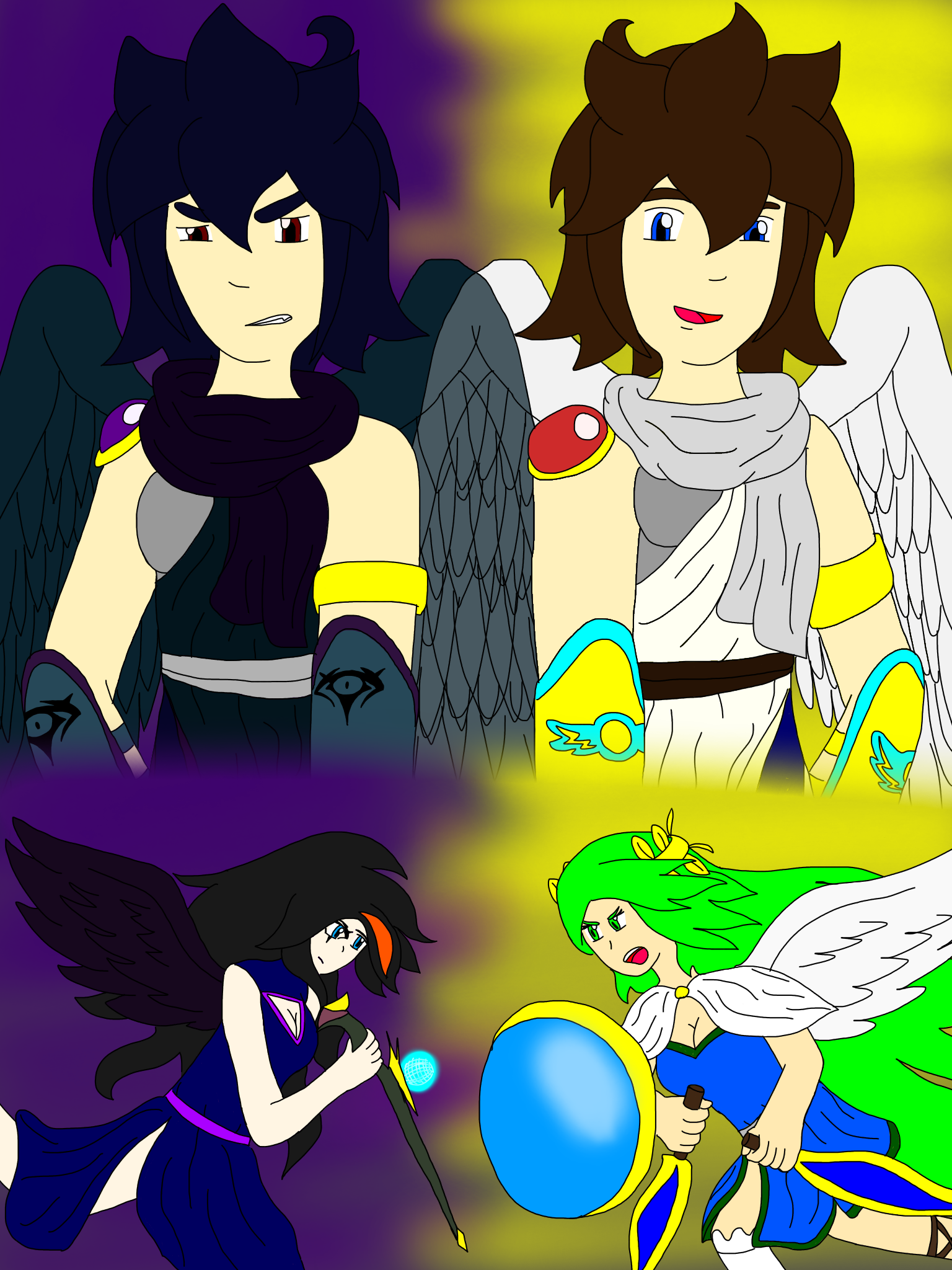 Switched Roles - ibisPaint