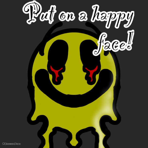 Happy face - ibisPaint