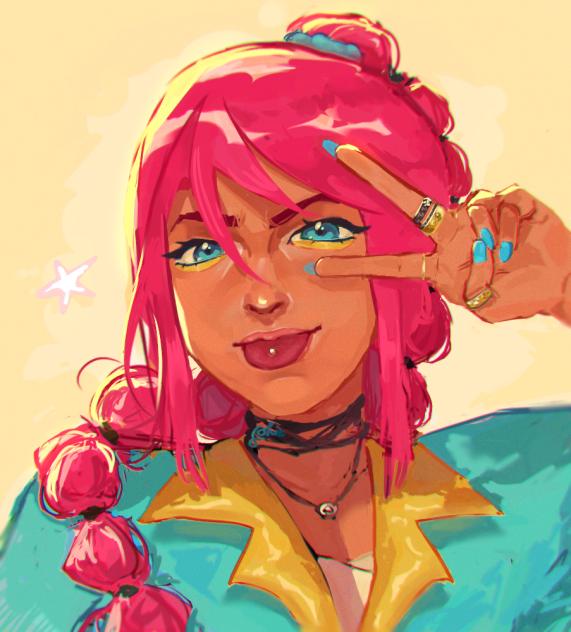 bby girl😍 (arcane style 😏) - ibisPaint