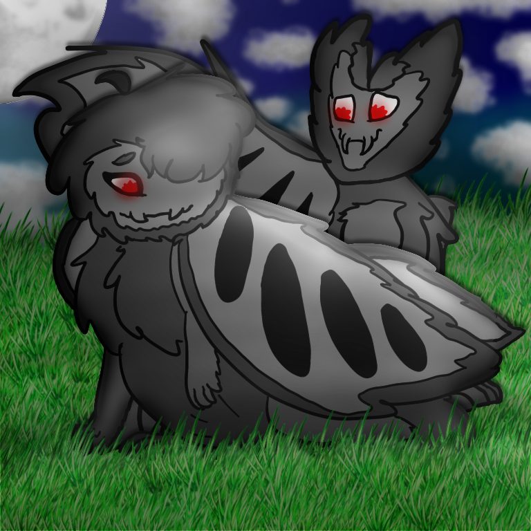 Mother and Father Moth - ibisPaint