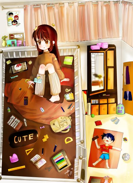 lazy holiday afternoon 😎 - ibisPaint