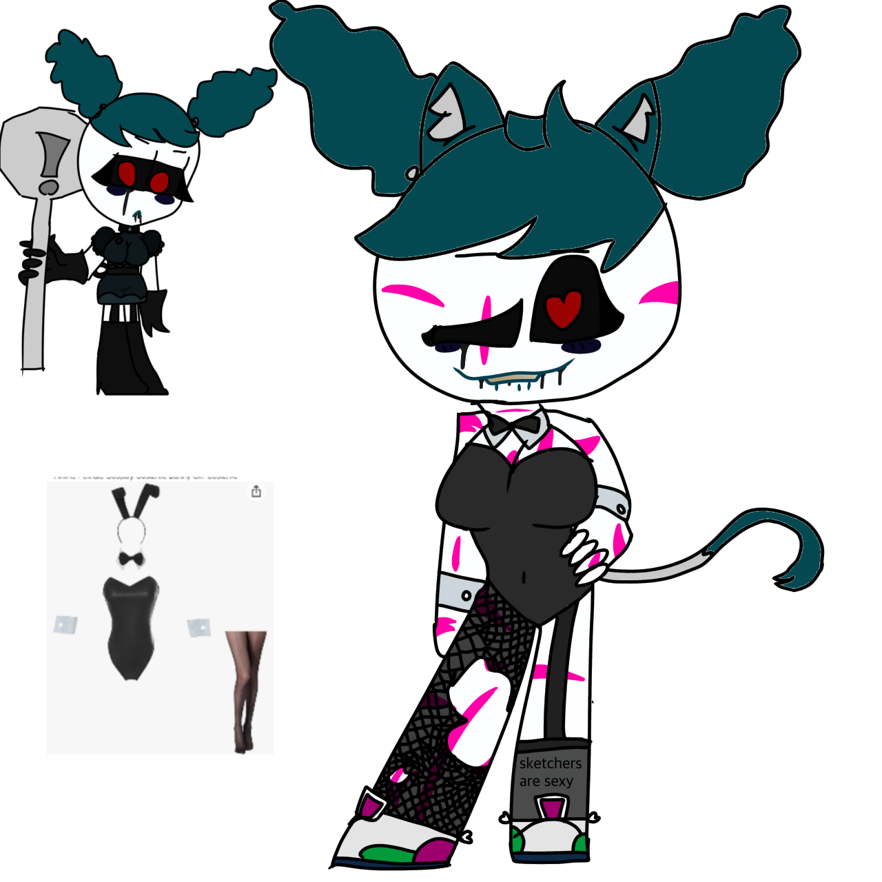 jenny tricky bunny suit sexiy - ibisPaint