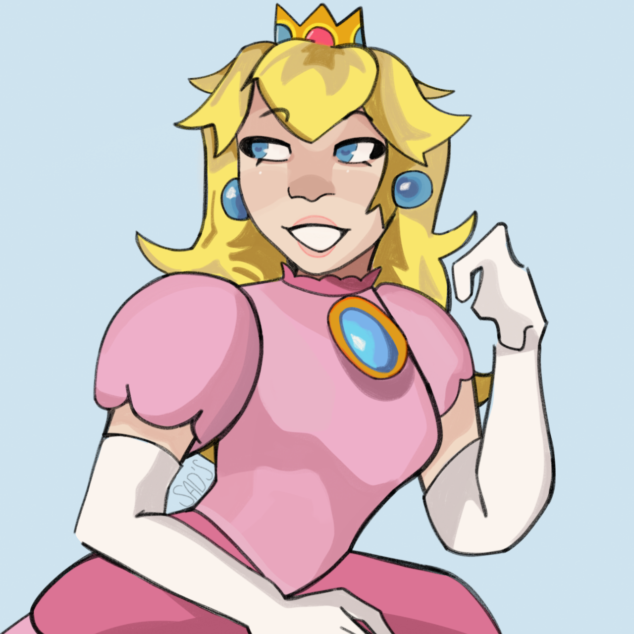 princess peach 🍑 - ibisPaint