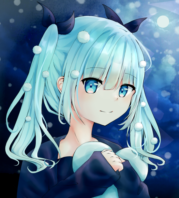 Moonlit Snow - ibisPaint