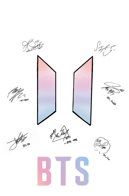 BTS Signatures - ibisPaint