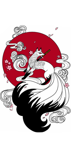 The Japanese Legendary Fox - ibisPaint