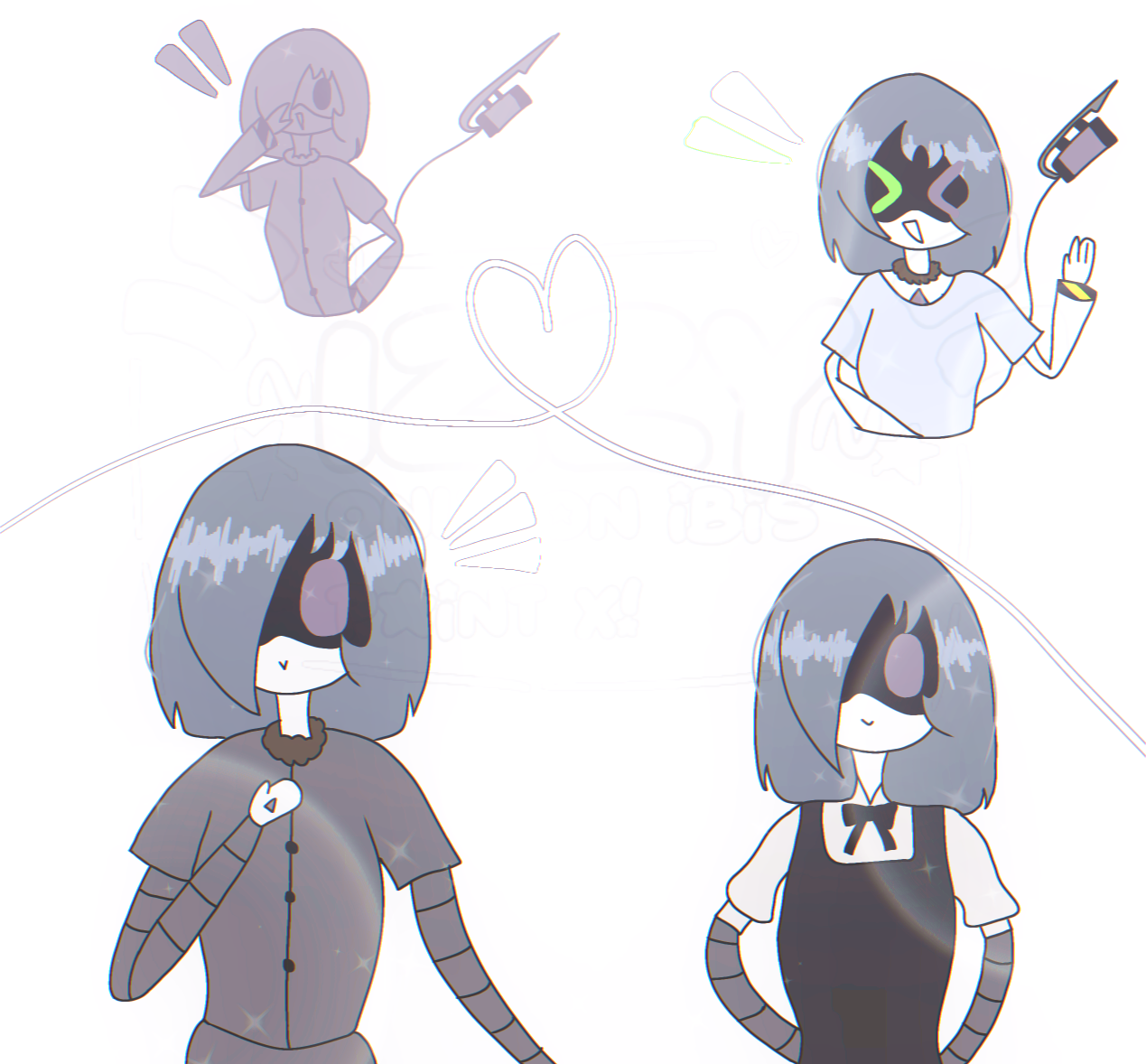 Different versions of Lily !! - ibisPaint