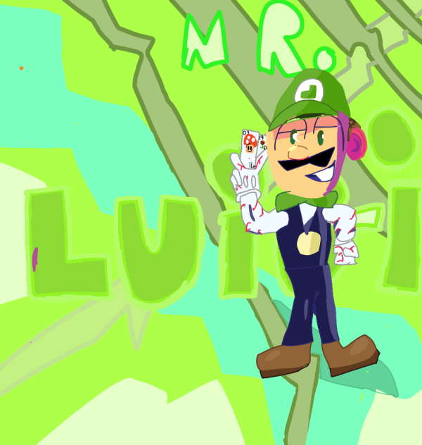 luigi (this sucks) - ibisPaint