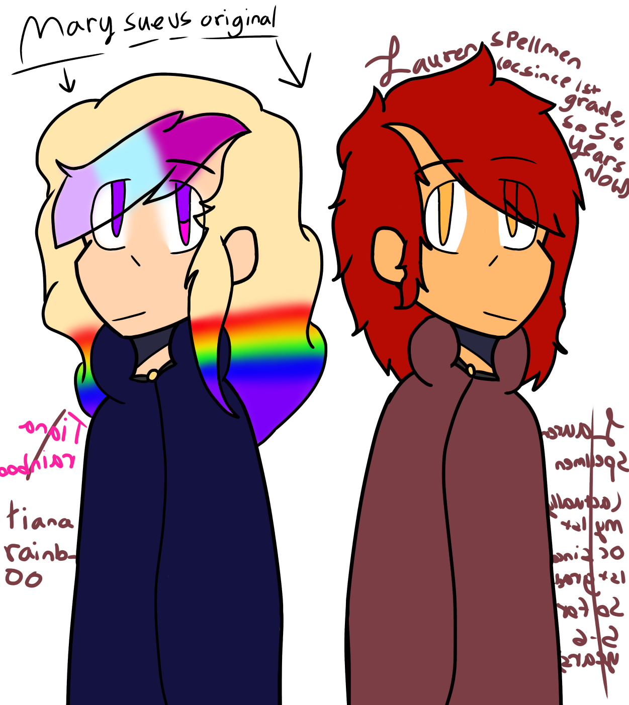 Mary Sue Vs Original (Original Idea Sav) - ibisPaint