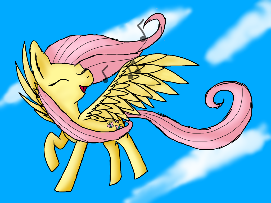 Fluttershy Speedpaint - ibisPaint