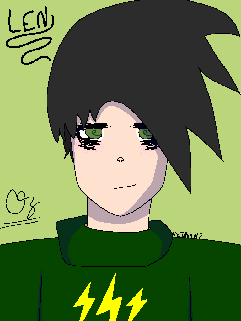 Len(personaje Principal secundario) - ibisPaint