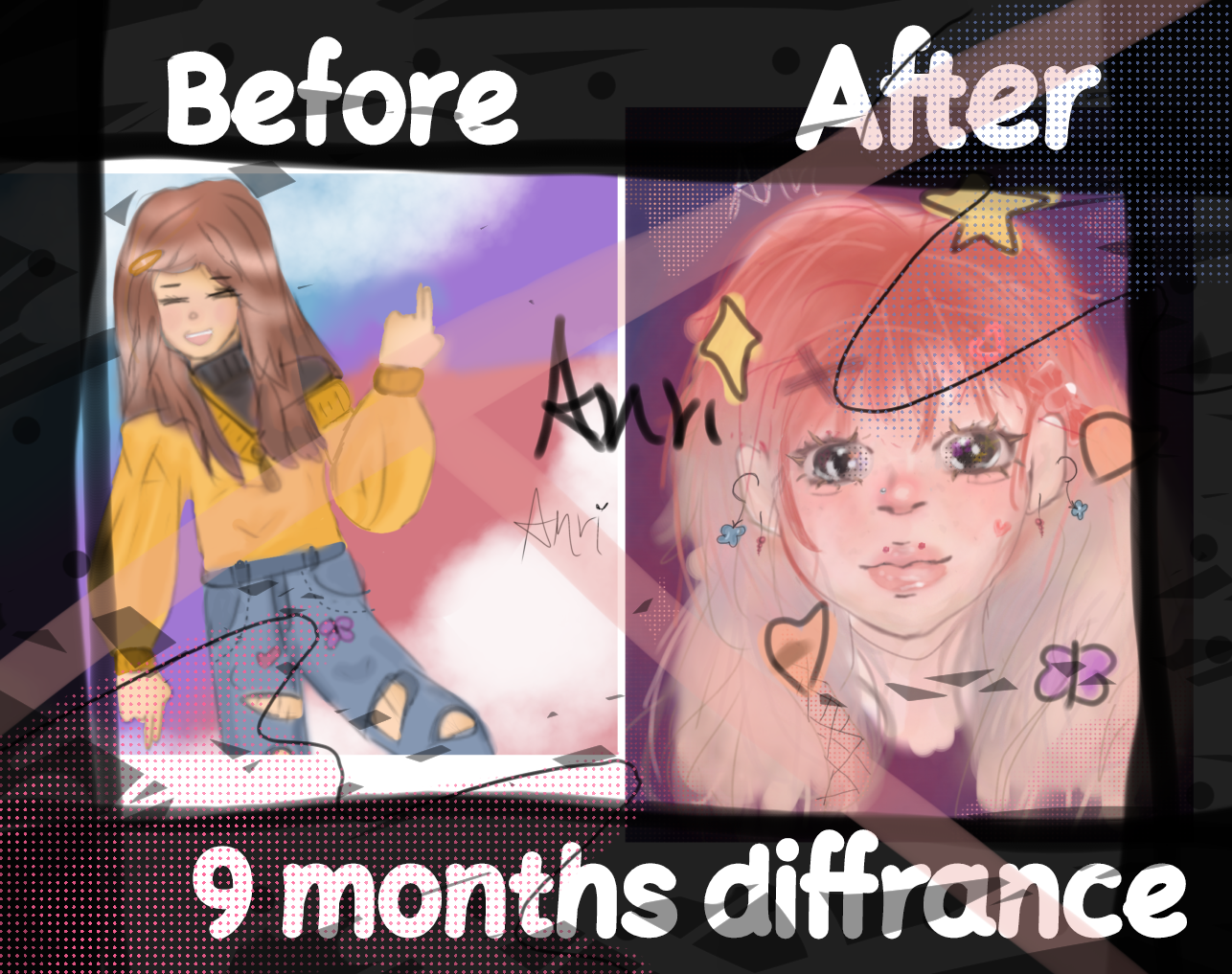 before and after - ibisPaint