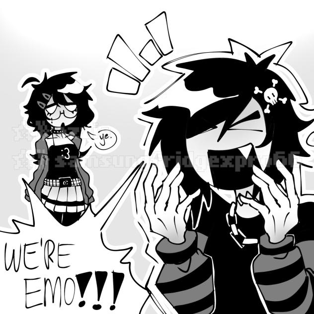 WE'RE EMO!!! - ibisPaint