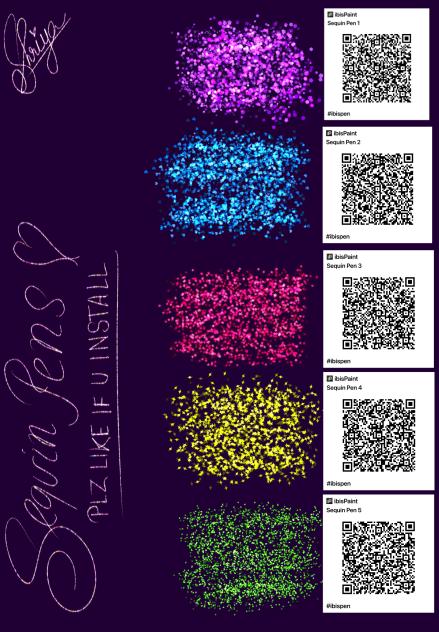 Sequin pen - ibisPaint