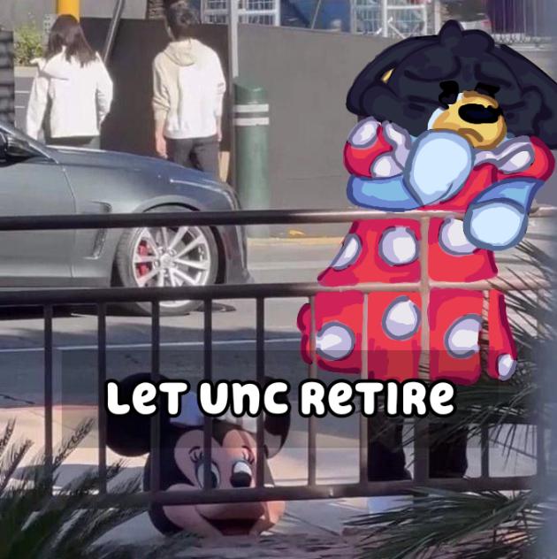 why they got unc as minnie mouse - ibisPaint