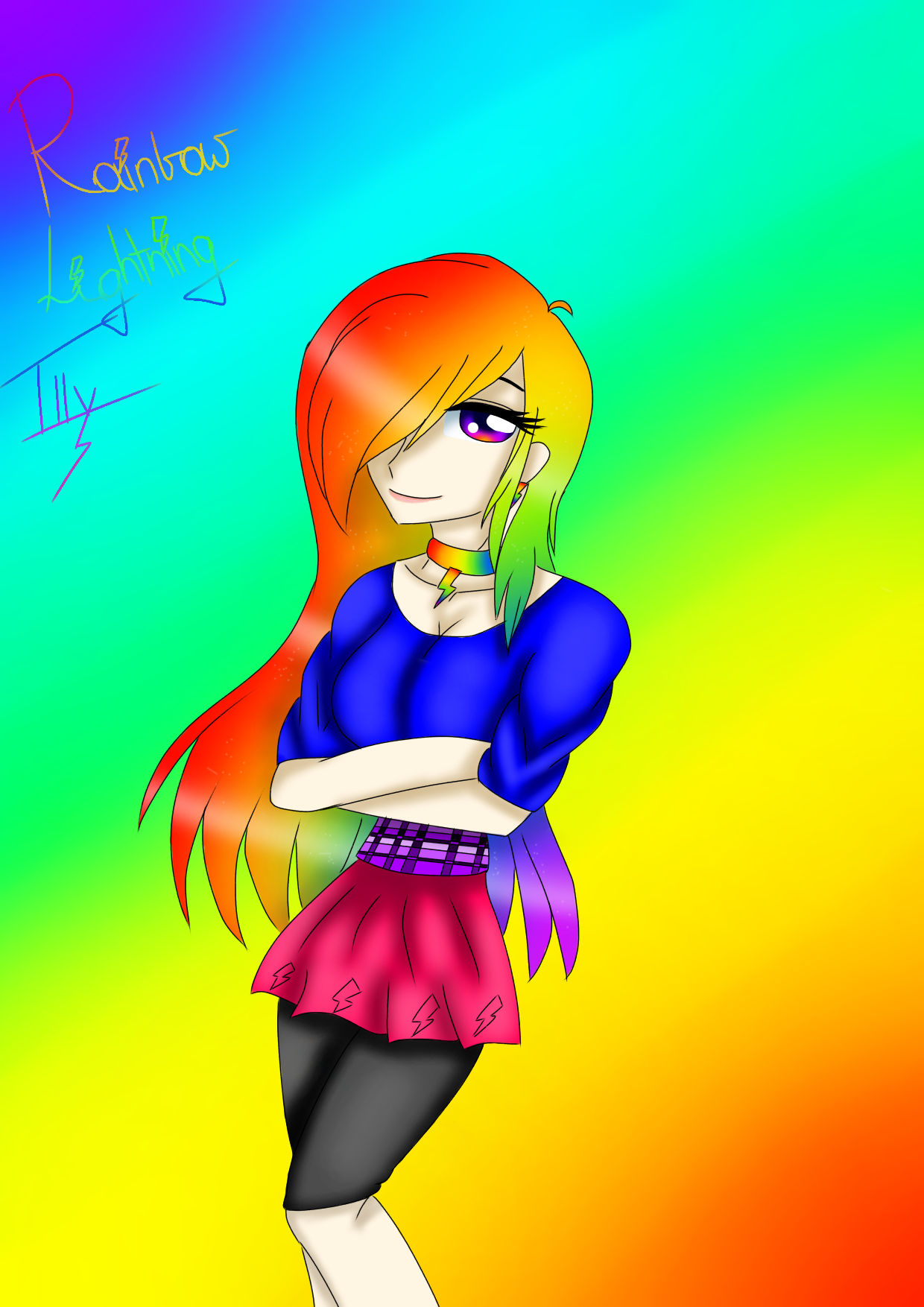 Rainbow Lightning or Illy - ibisPaint