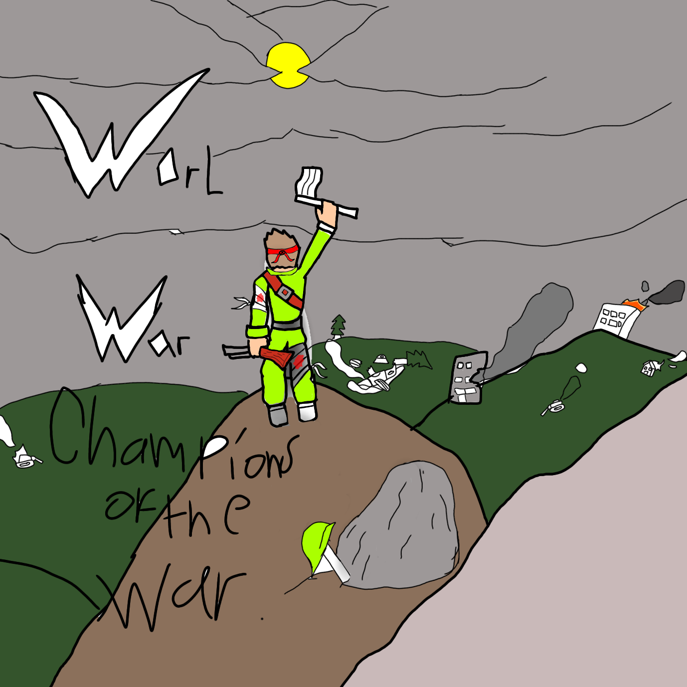 champions of the war - ibisPaint