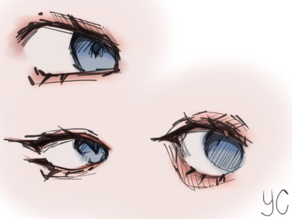 Eyes study - ibisPaint