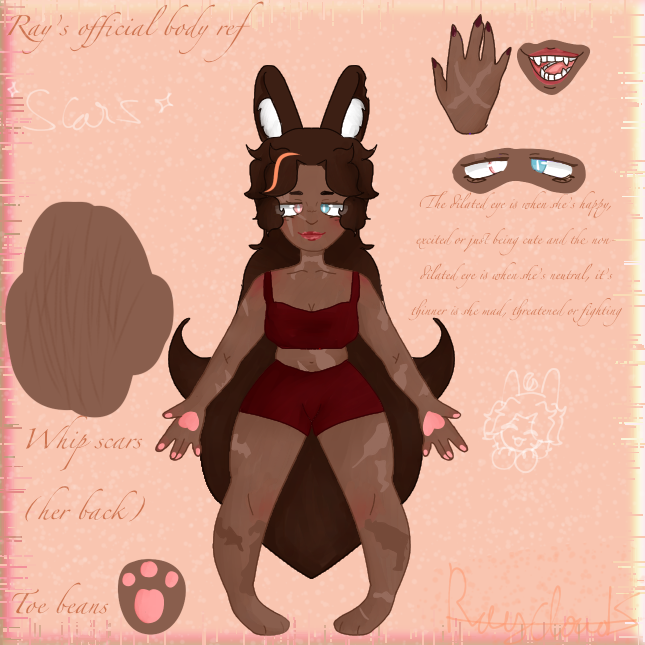 Ray’s body ref - ibisPaint