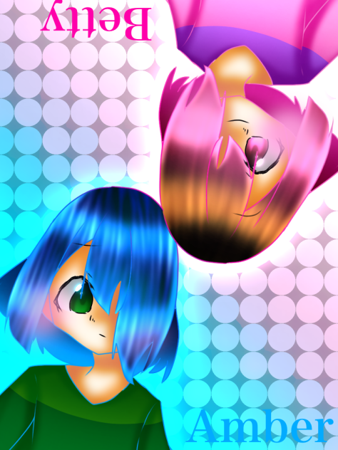 glitchtale Betty×Amber - ibisPaint