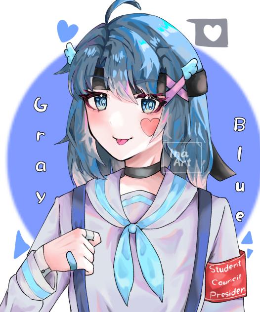 GRAYBLUE - ibisPaint
