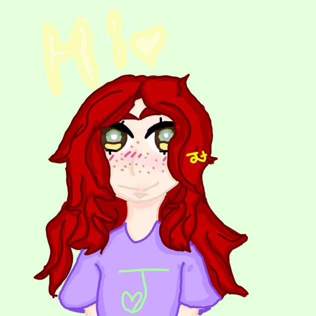 First post self portrait!! - ibisPaint