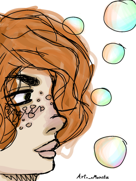 Bubble Girl - ibisPaint