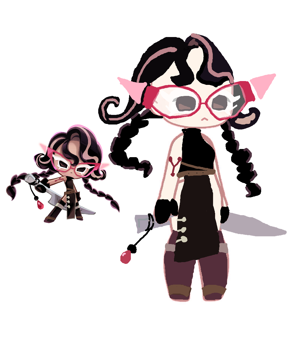 It's Choco Drizzle Cookie. - ibisPaint