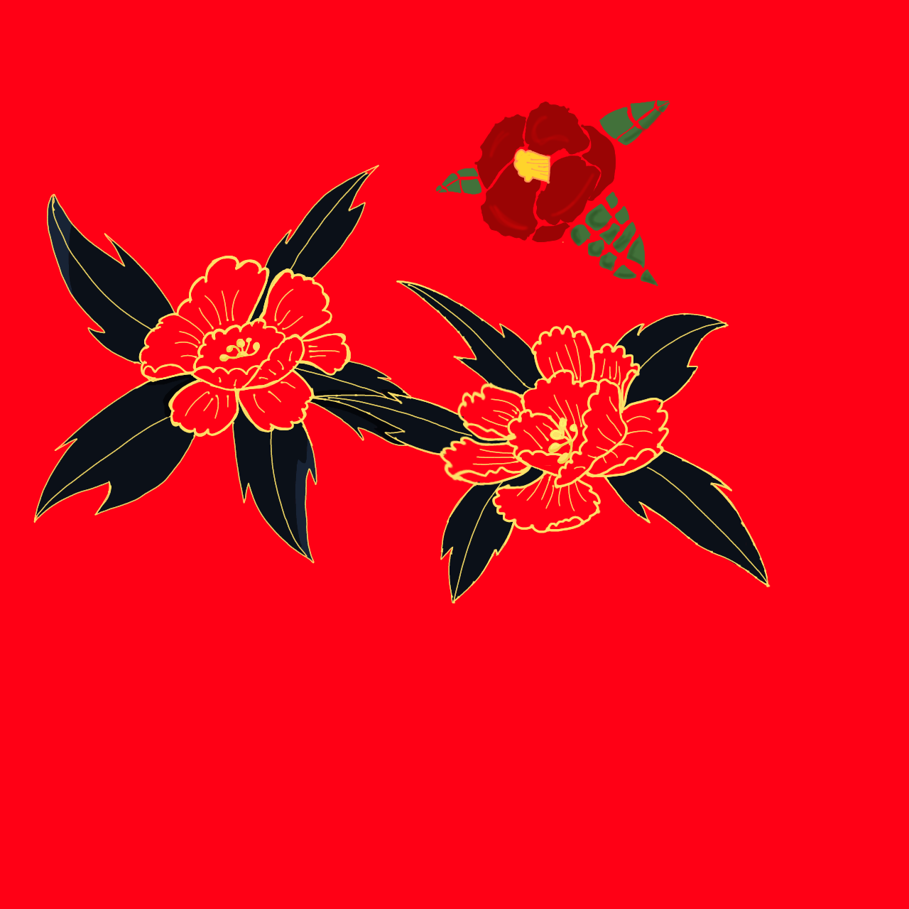 idk flowers i - ibisPaint