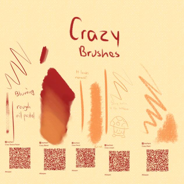 Crazy Brushes - ibisPaint