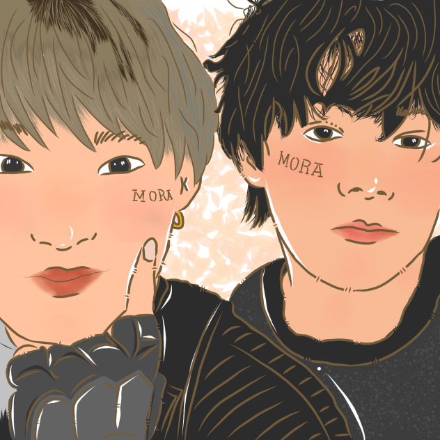 Aloha and Kai - ibisPaint