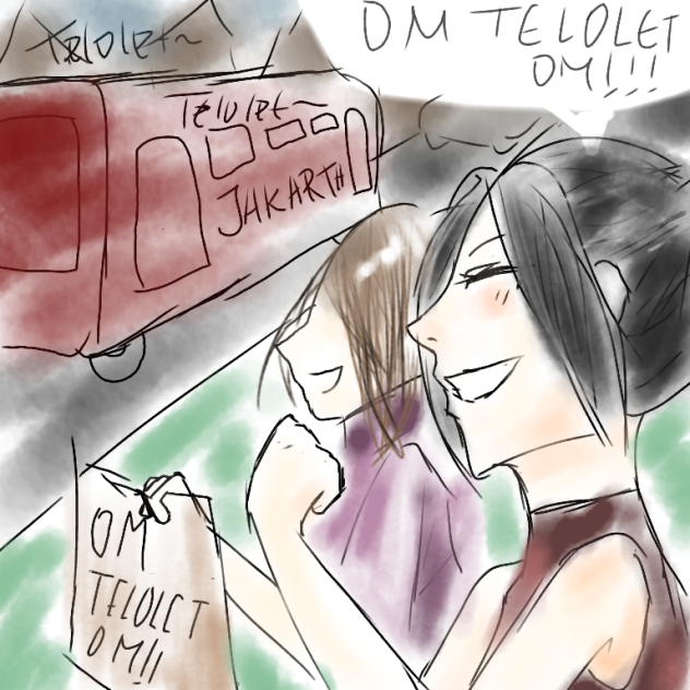 Om Telolet Om! - ibisPaint