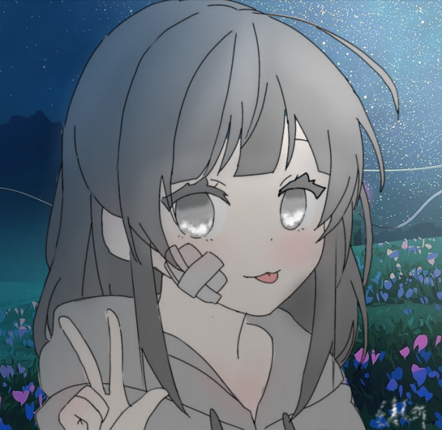 Gray meadow - ibisPaint