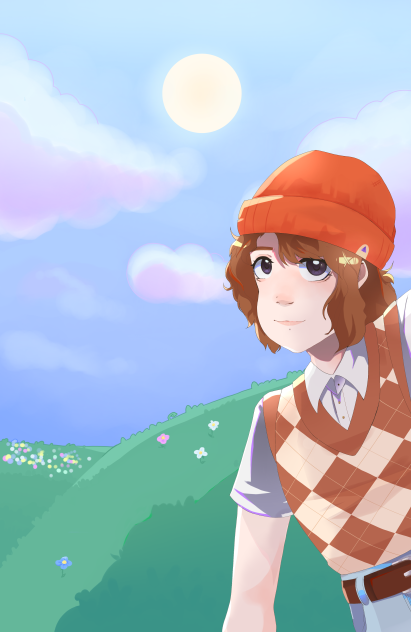 I like sweater vests. - ibisPaint