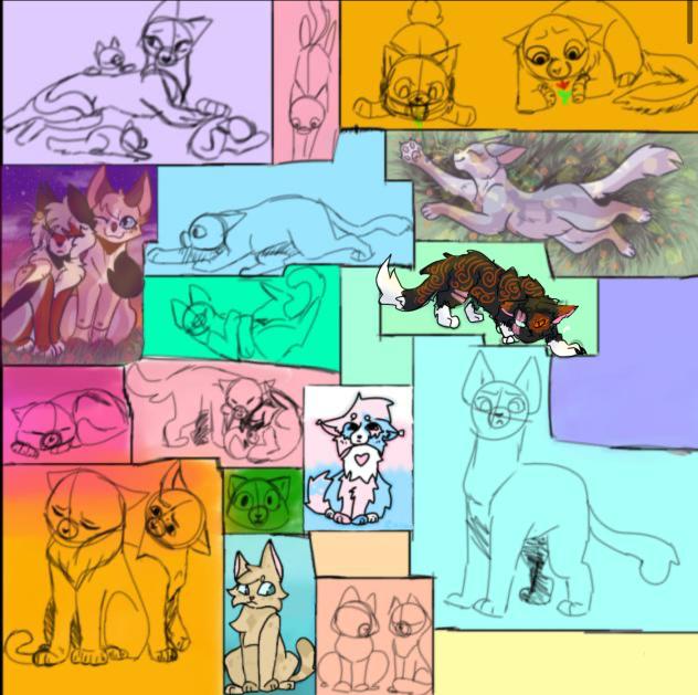 Warrior cat oc collab - ibisPaint