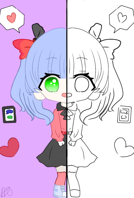 Coloring collab - ibisPaint