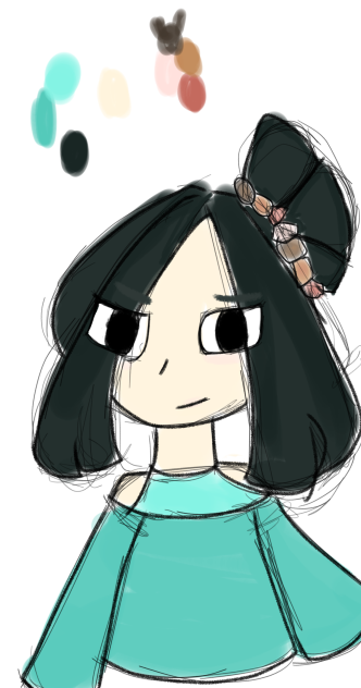 Geometry girl - ibisPaint