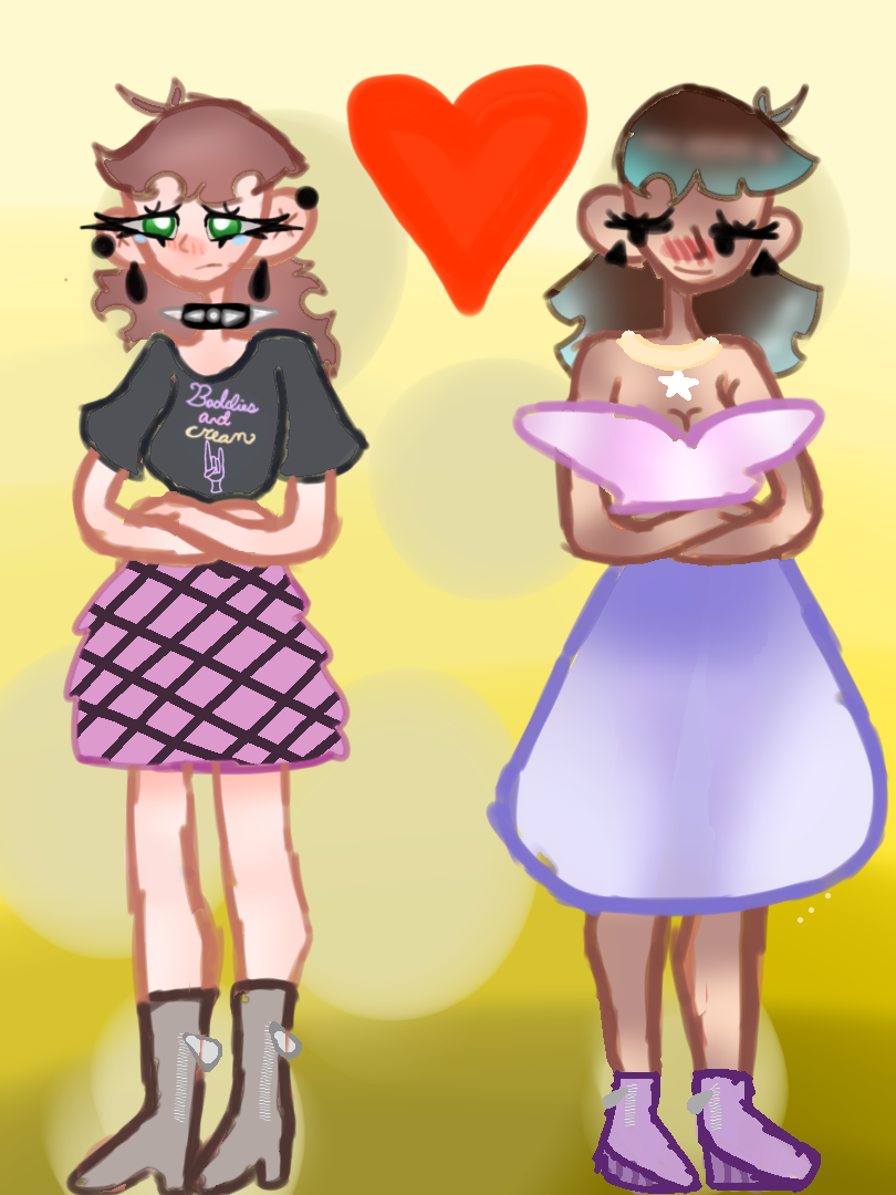 Random lesbian girls - ibisPaint