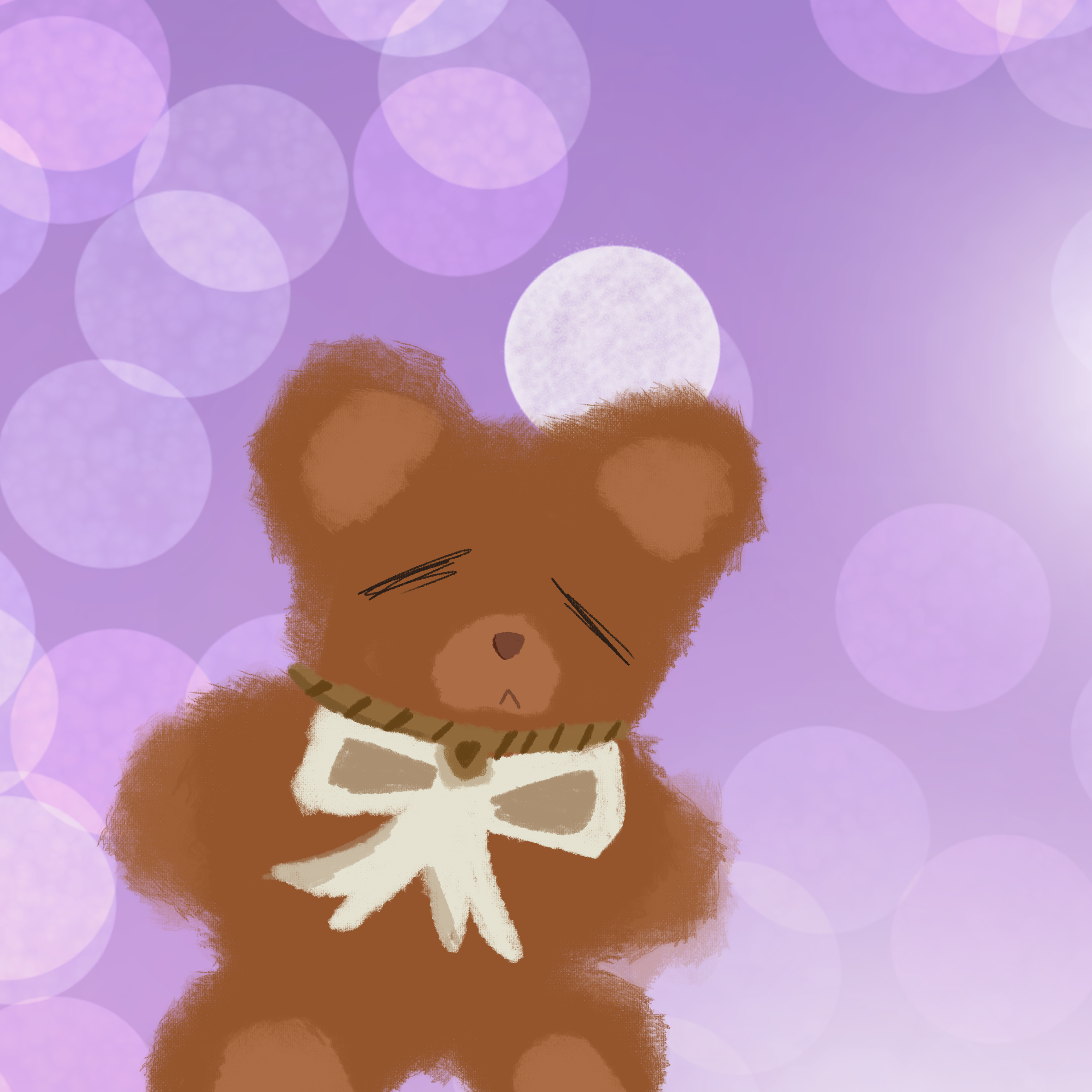 Tired Teddy - ibisPaint