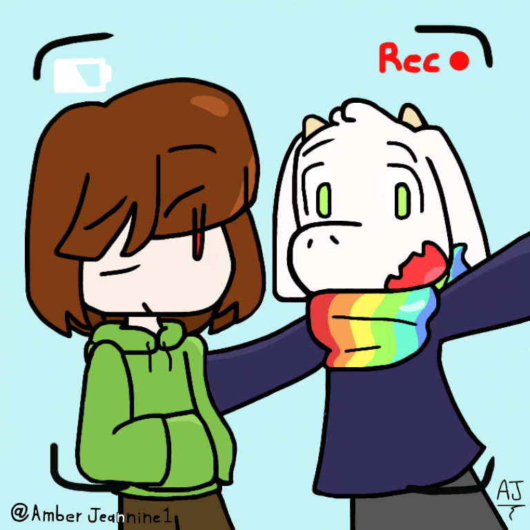 Storyshift - Chara & Asriel - ibisPaint