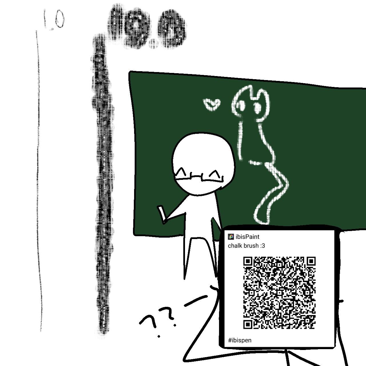 chalk brush - ibisPaint